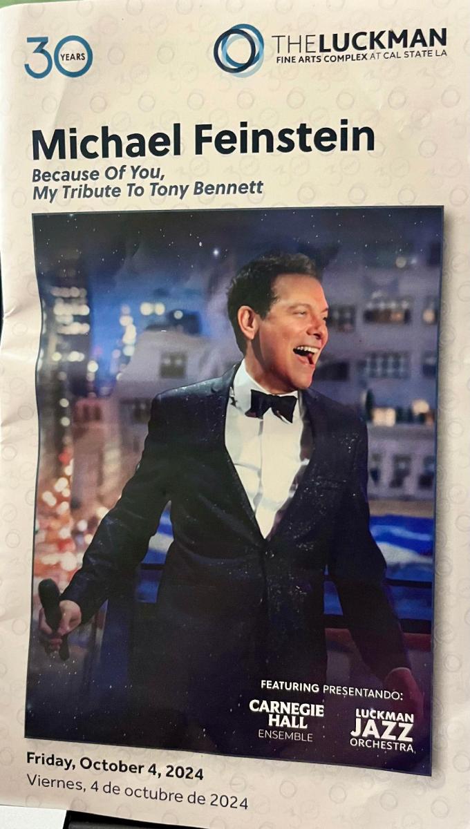 Michael Feinstein-Salute to Tony Bennett – Gordon's Culture Critiques