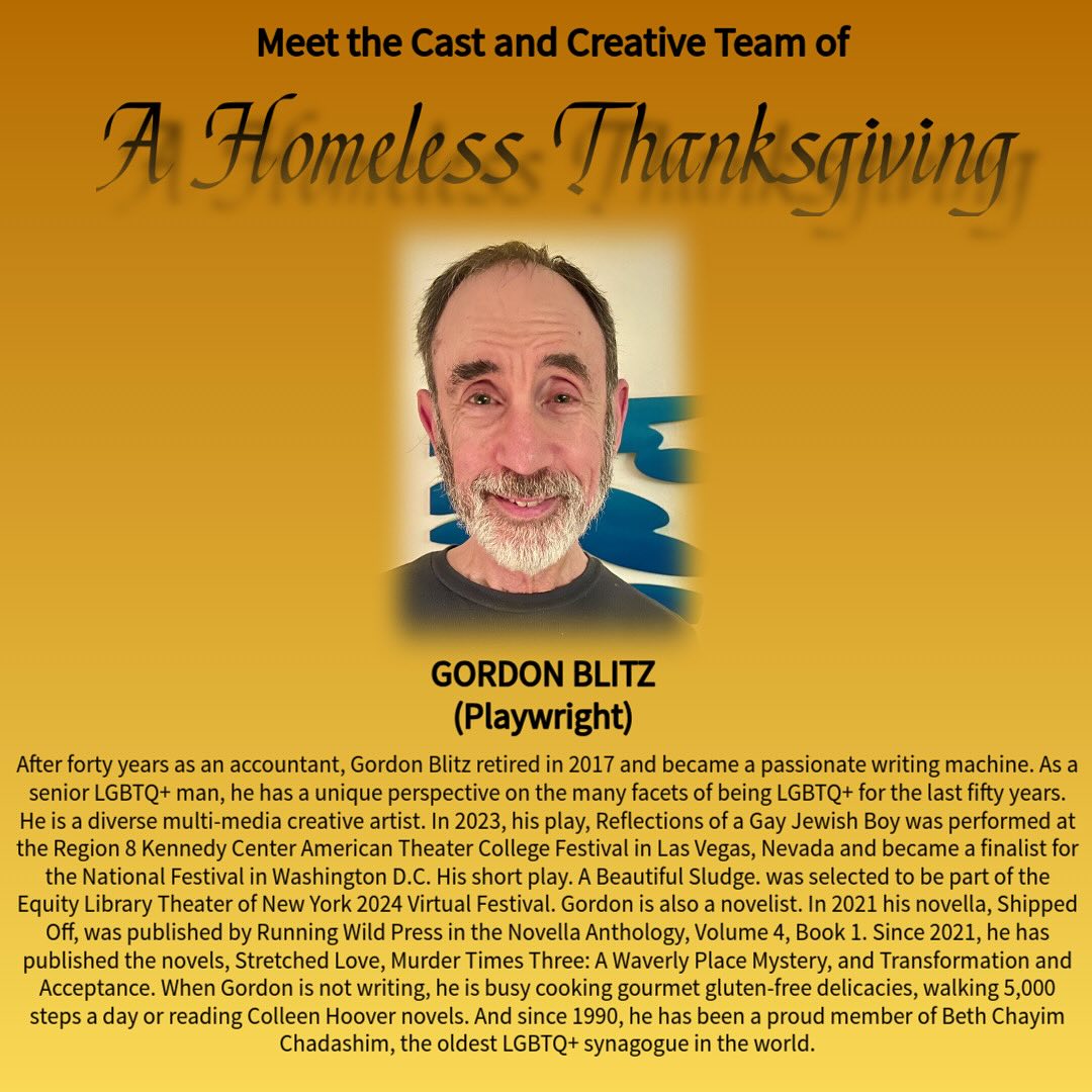 Playwright Introduction: – Gordon's Culture Critiques